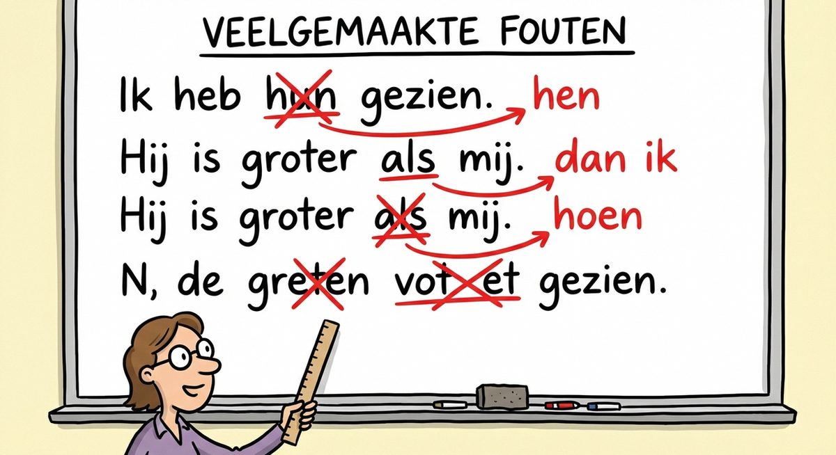 Veelgemaakte taalfouten in het Nederlands - Woordprikkels